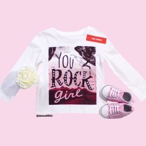 Joe Fresh | Shirts & Tops | Nwt Joe Fresh Girls You Rock Girl Graphic ...